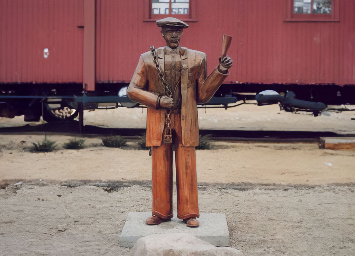 Sheriff Israel Umbach Statue - Explore Stony Plain - Your Guide to ...